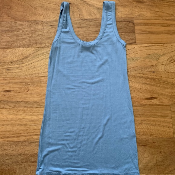 Solemio | Tops | Light Blue Tank Top | Poshmark